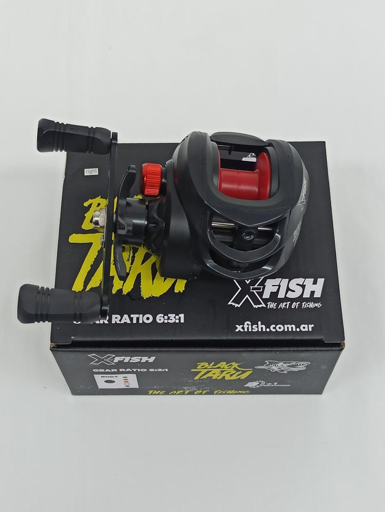 REEL HUEVITO BLACK TARU XFISH - x-fish