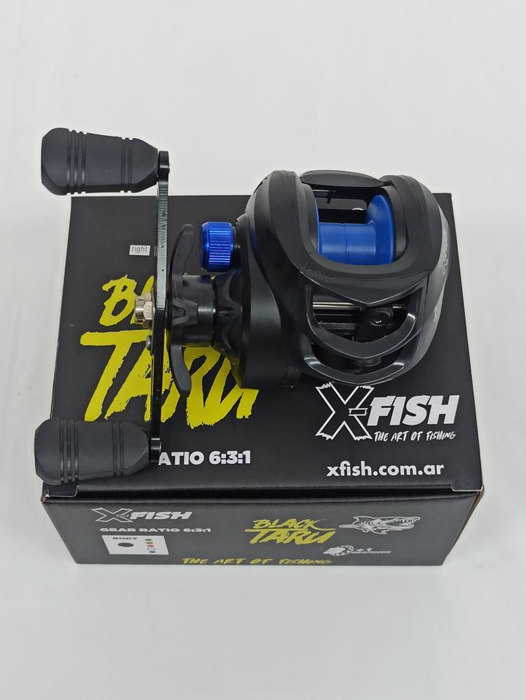 REEL HUEVITO BLACK TARU XFISH - x-fish